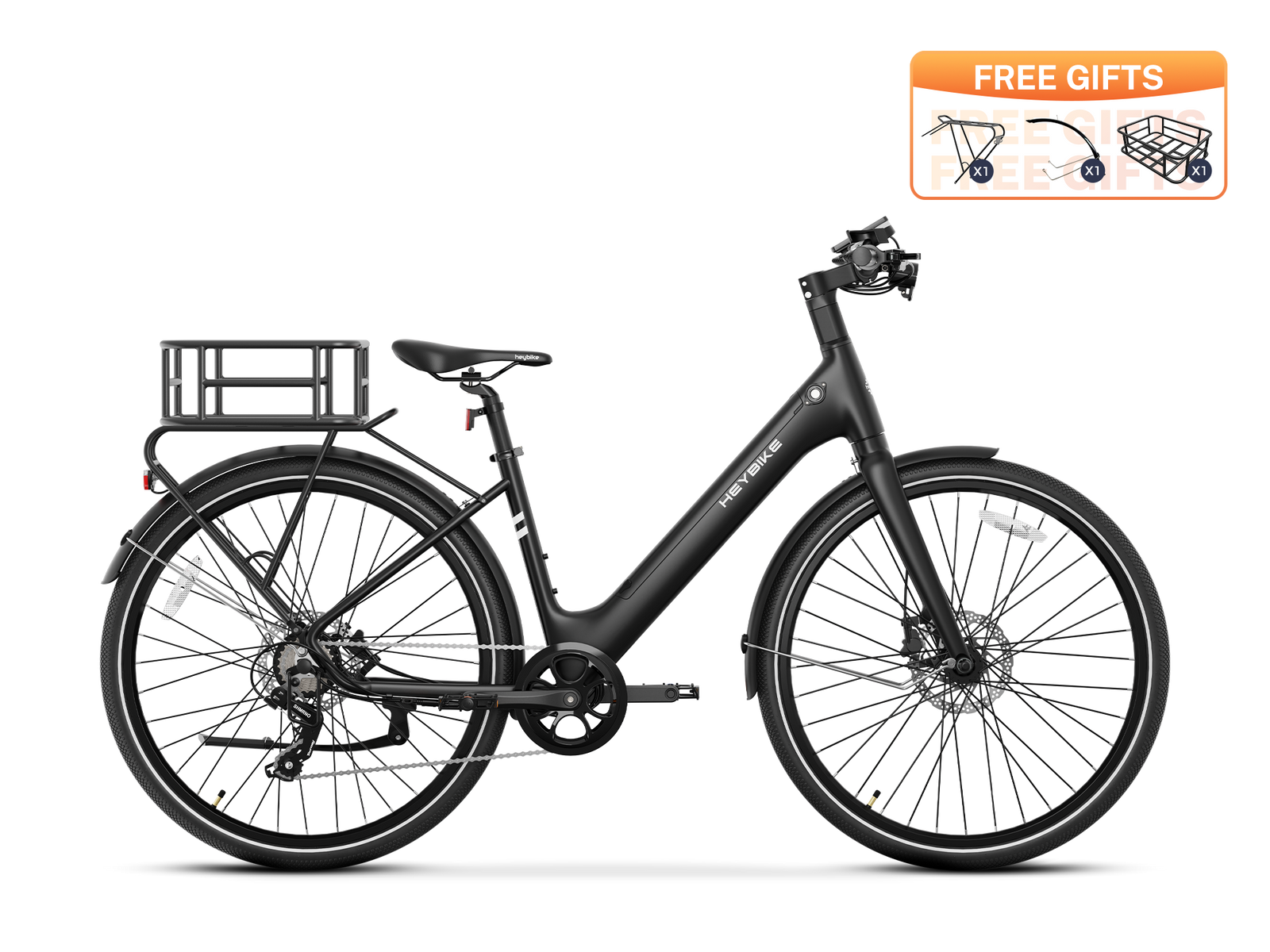 Heybike EC 1-ST Step-Through Commuter ebike