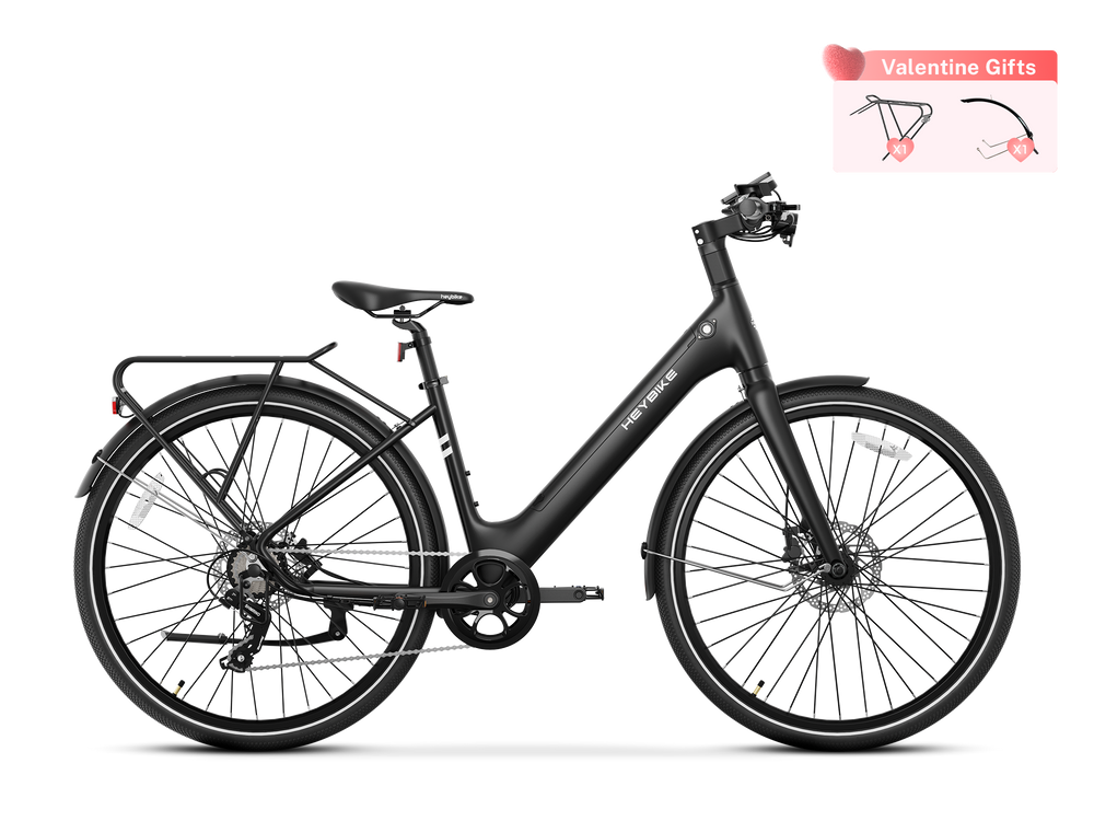 EC 1-ST Step-through Ebike | Commuter Ebike | Heybike UK