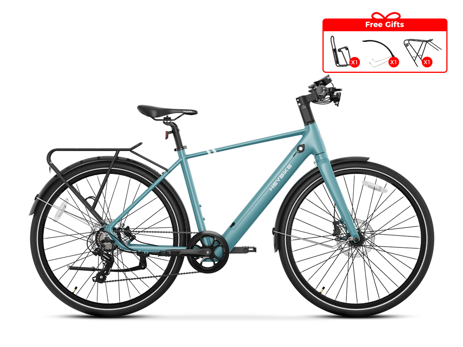 EC 1 Step-through Ebike | Commuter Ebike | Heybike UK